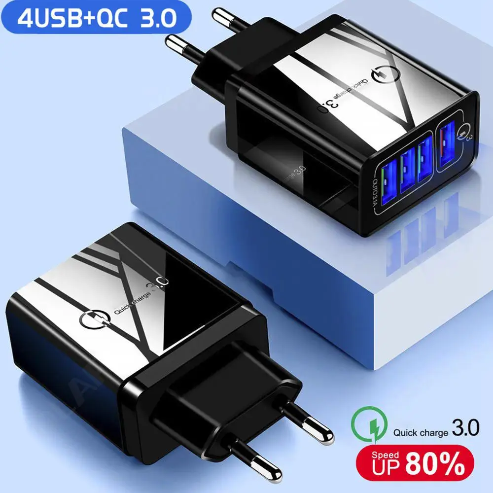 48 Вт быстрое зарядное устройство 3,0 USB зарядное устройство для ...