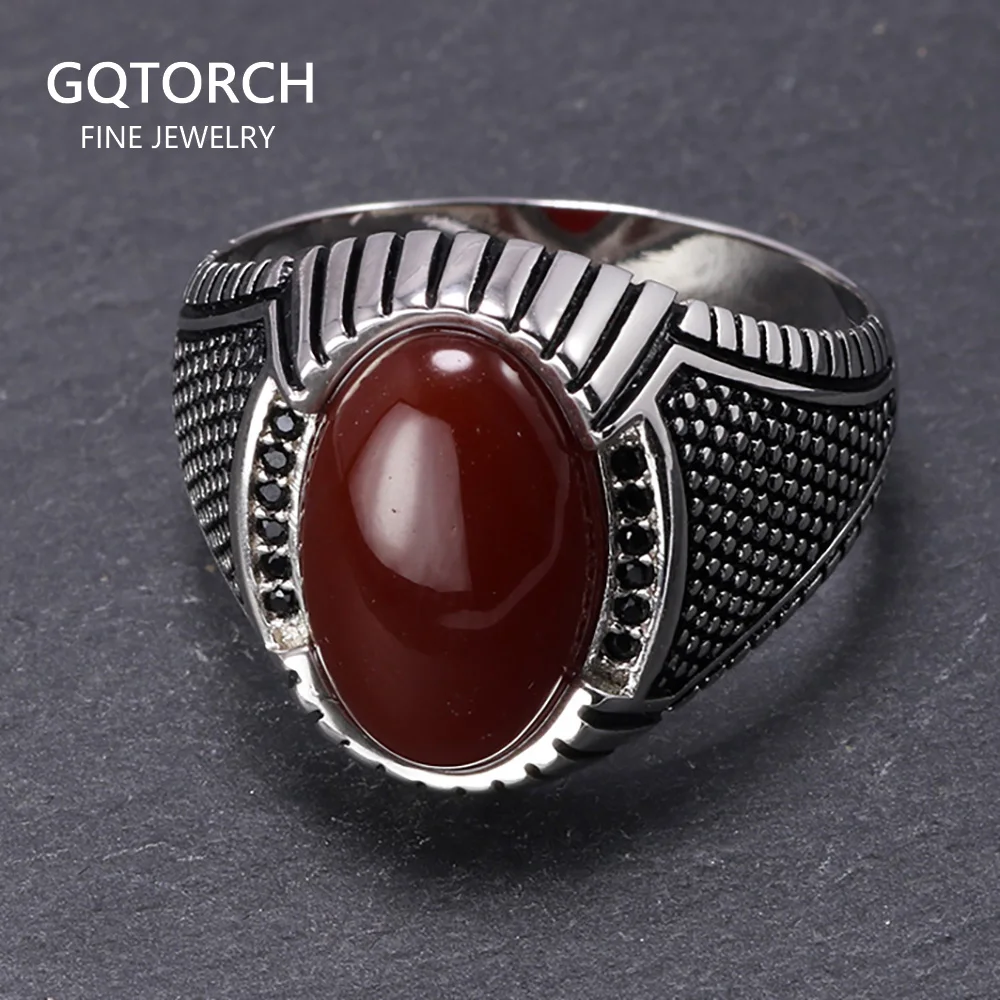 Guaranteed 925 Sterling Silver Rings Retro Vintage Turkish Rings For ...