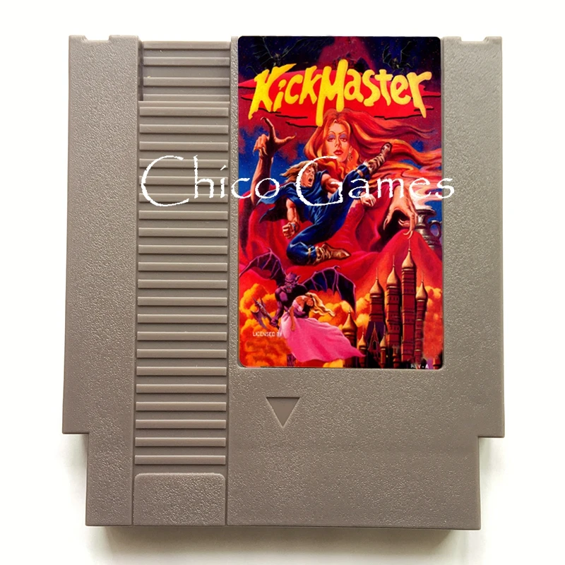 Kick Master 72 Pins Game Card For 8 Bit Game Player - Memory Cards ...