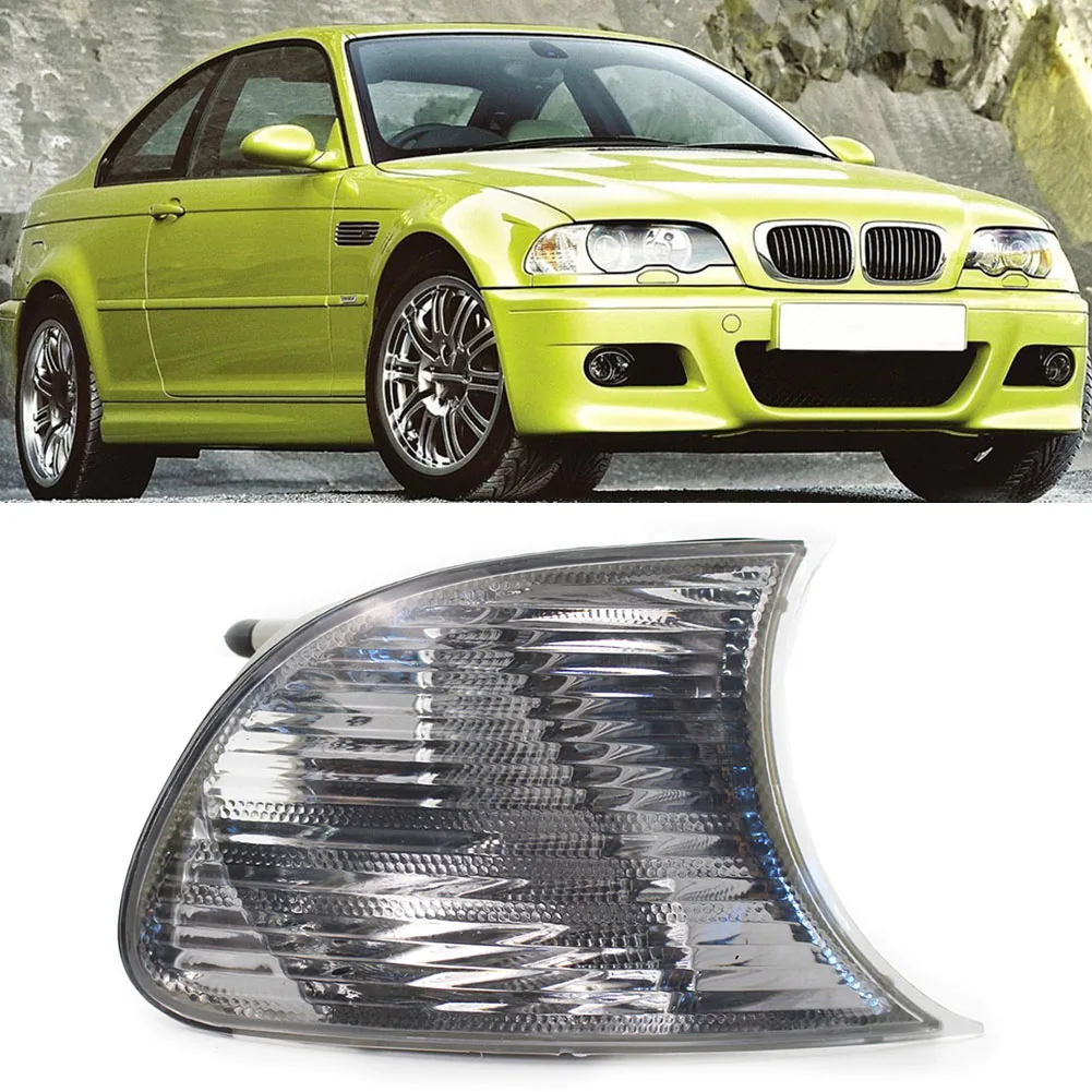 Car-Front-Right-Turn-Signal-Lamp-Corner-Lights-w-Clear-Lens-For-BMW-3 ...