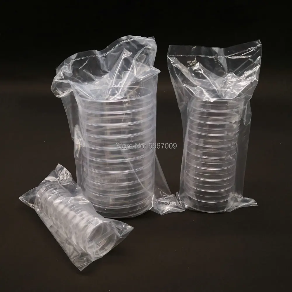 10pieces/pack Lab 35mm 60mm 90mm 100mm 120mm 150mm Disposable Plastic ...