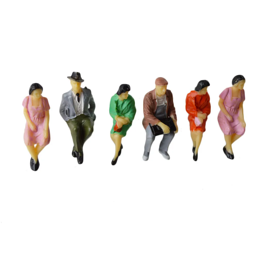 30PCS-1-30-All-Seated-Model-Railway-People-Scale-Sitting-Figures ...
