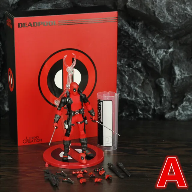 One:12 Marvel Deadpool 6 Action Figure Clothes Cloth Suit Dead Pool ...