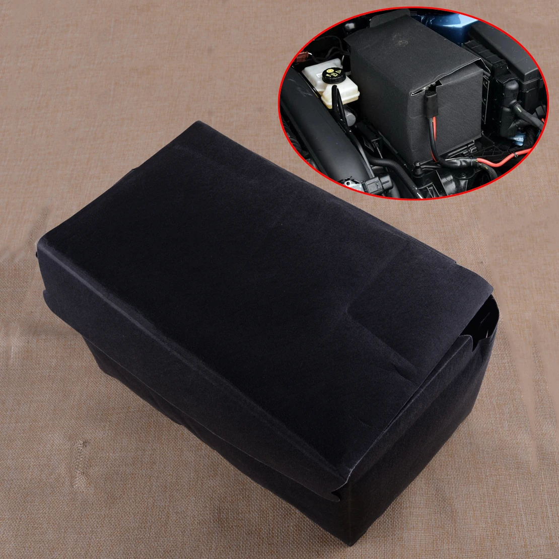 Battery-Protective-Case-Freeze-Cover-Insulating-Jacket-Cotton-Box-Heat ...