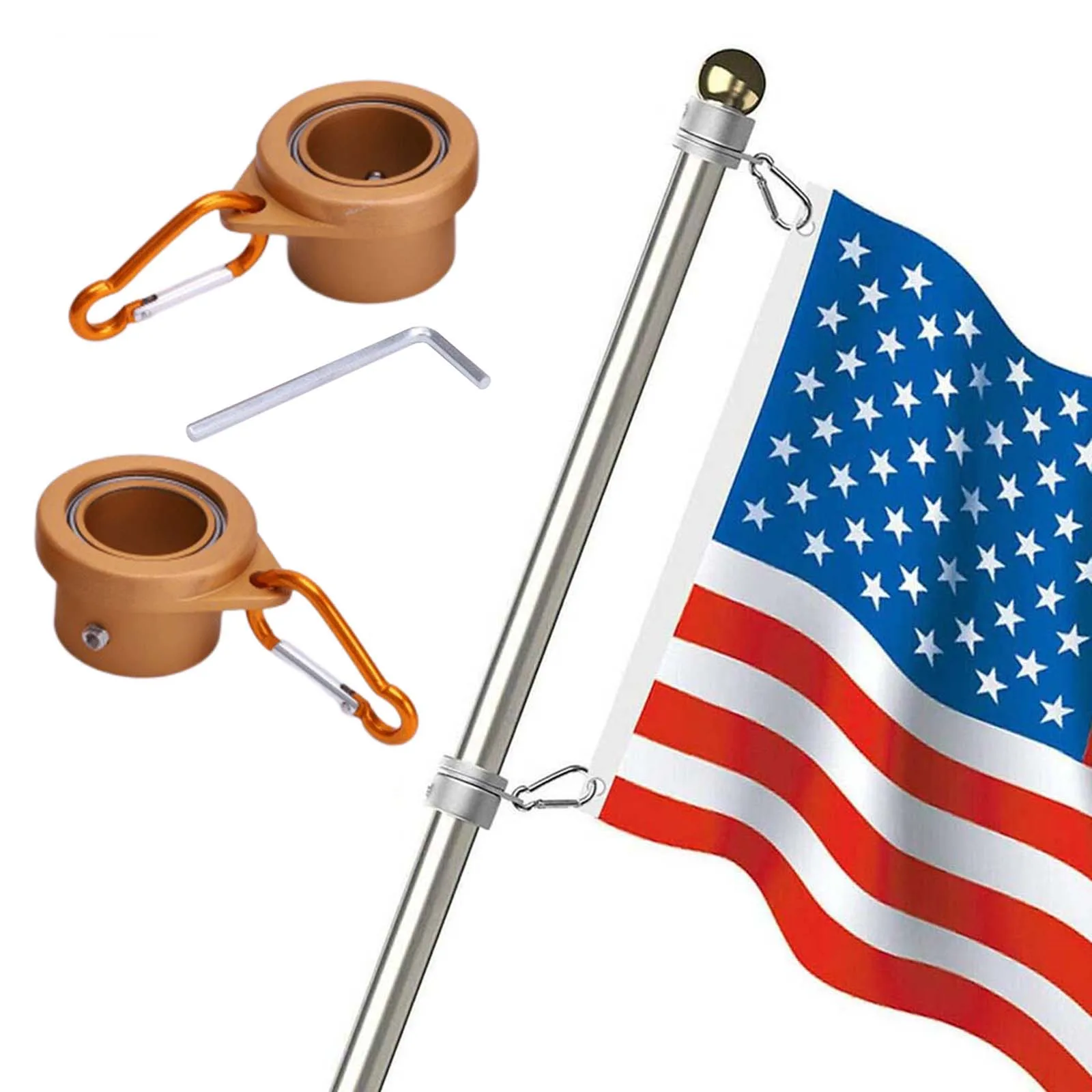 Flag Pole Rings