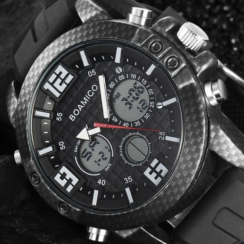 BOAMIGO, роскошные брендовые часы, мужские спортивные часы ...
