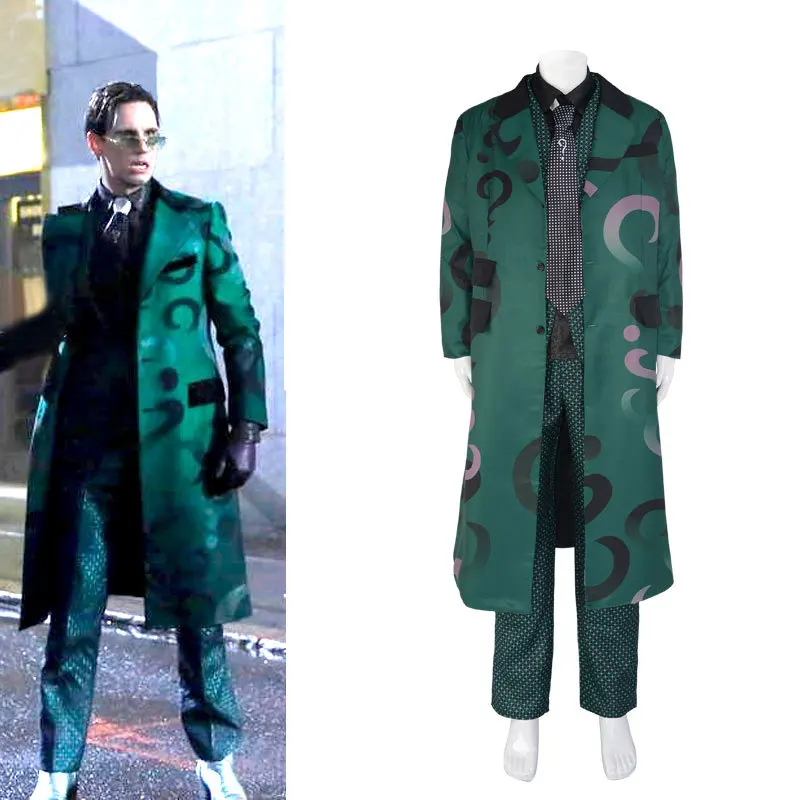 Gotham temporada 5 the riddler cosplay edward nygma traje terno dia das ...