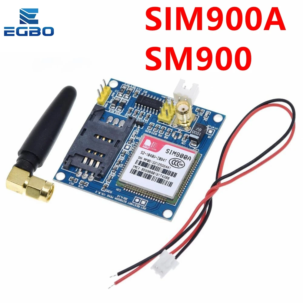 EGBO SIM900A SIM900 MINI V4.0 Wireless Data Transmission Module GSM ...