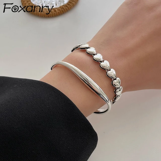 Simple Silver Bracelets For Women
