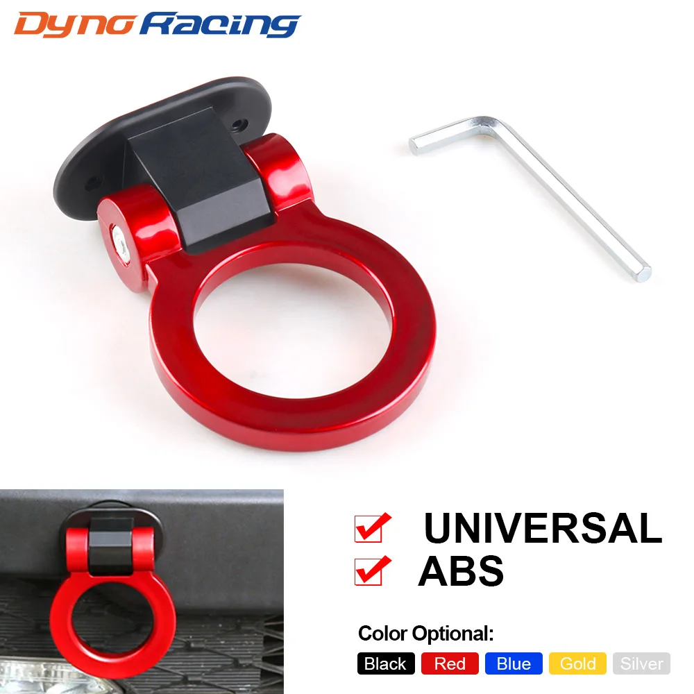 Abs Car Styling Trailer Hooks Sticker Decoration Car Auto Rear Front