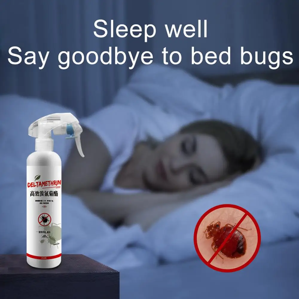 Odorless Kill Bed Bug Killer Spray Insecticide Poison Medicine Bedbug ...