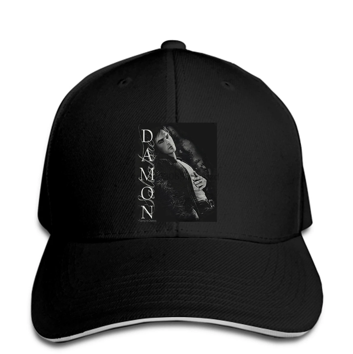 Vampire Diaries Damon BESIDES ME Licensed Adult Men Baseball Cap ...