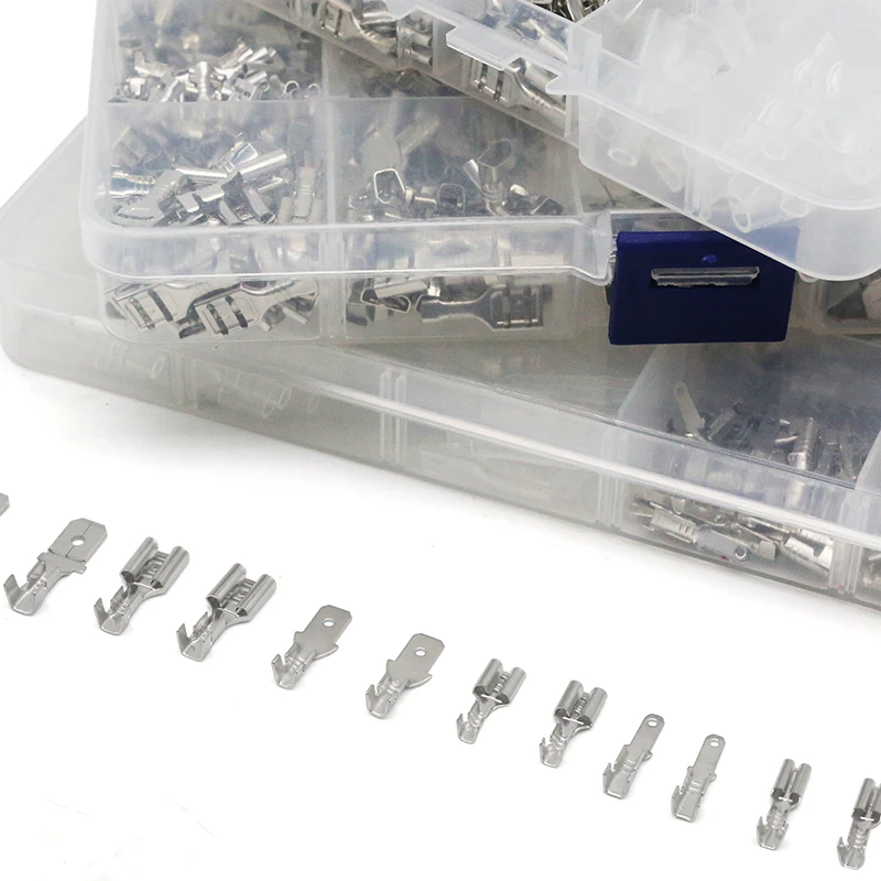 2-8-4-8-6-3mm-Male-Female-Spade-Crimp-Terminals-Crimping-Electrical ...