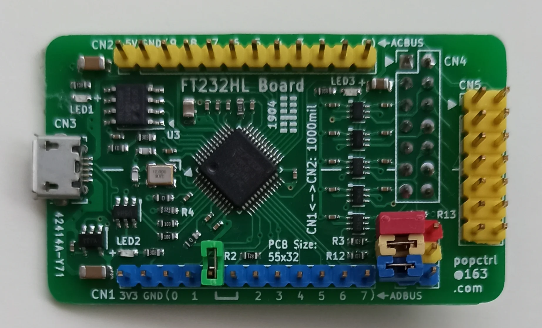 Ft232hl Application Board Usb To Serial Port Jtag Openocd Xilinx Hs2 ...