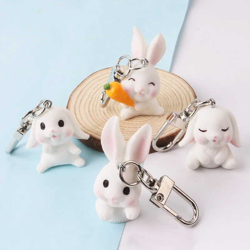 Cartoon-Rabbit-key-Chain-INS-Girl-Cute-Car-Key-Chain-Student-Bag ...