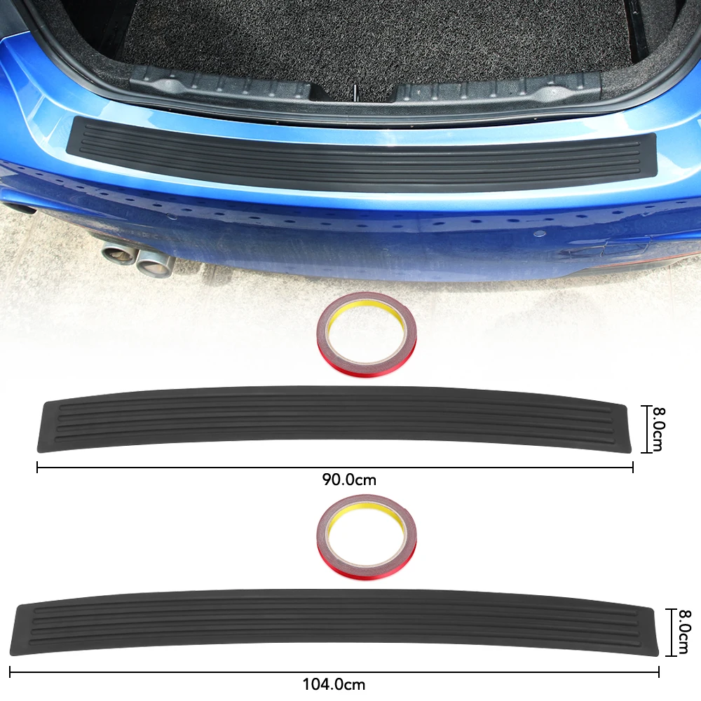Car Rear Bumper Scuff Protective Cover For Mazda Demio 2 3 5 6 M2 M3 M5 ...