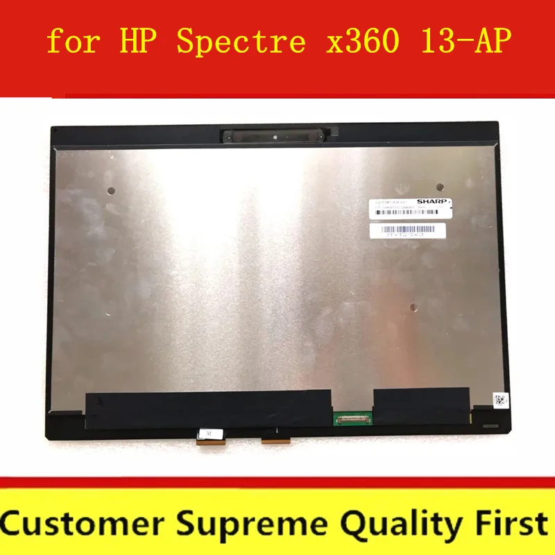 13.3 inch FHD LED LCD Touch Screen Assembly For HP Spectre x360 13 AP ...