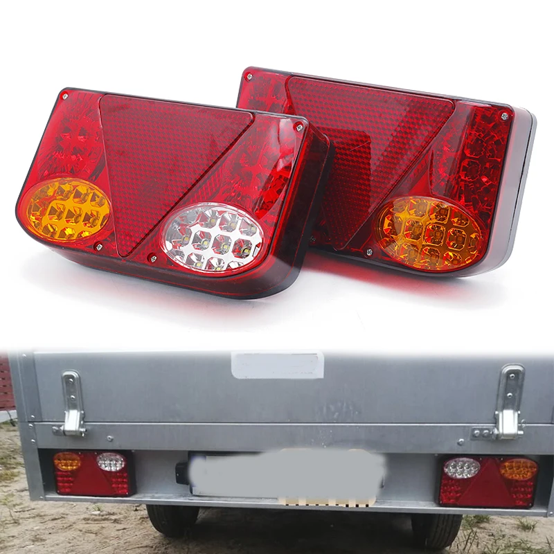 Ford Tail Light REAR TAIL INDICATOR STOP AMBER RED SMD LED LIGHT INNER ...