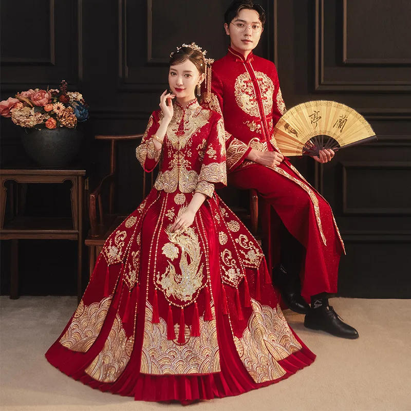 Traditional Wedding Cheongsam