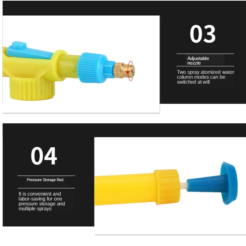 Small Water Mister Pump Cola Bottle Interface Water Gun High Pressure ...