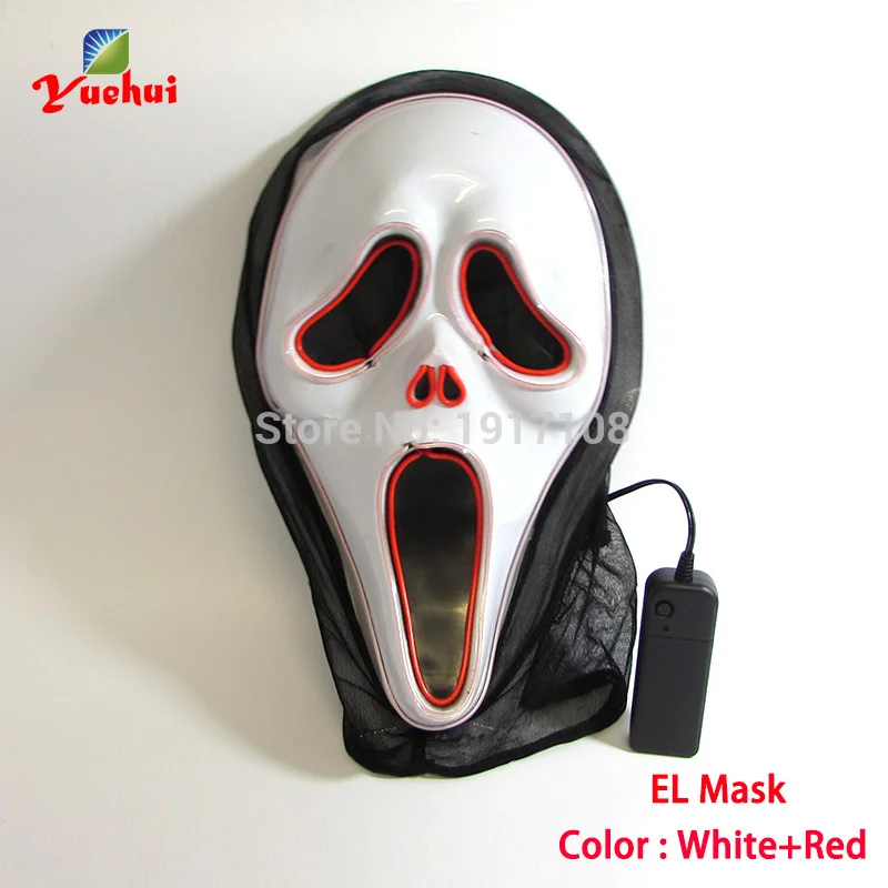 Guirlande lumineuse,masque d'horreur d'halloween, offres spéciales ...