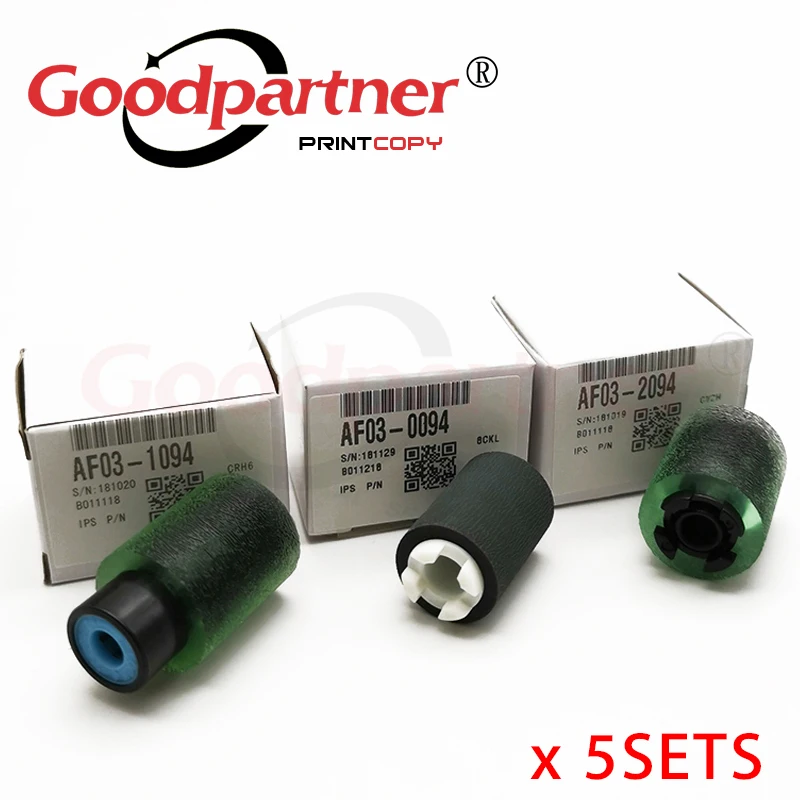 5 AF03-0094 AF03-1094 AF03-2094 Separation Pickup Feed Roller for Ricoh ...