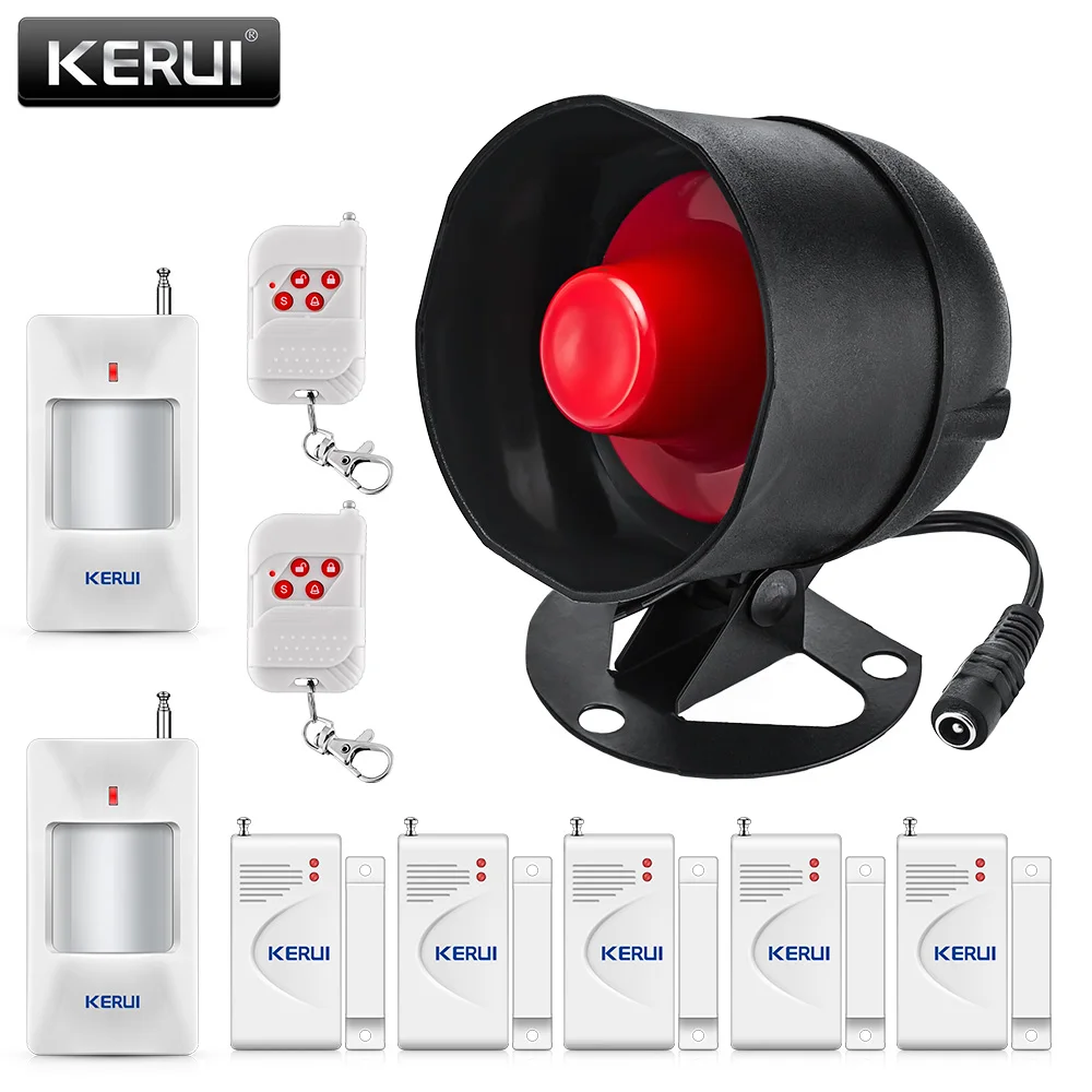 Kerui 2021 Security Alarm System Wireless Smart Home Outdoor Weather ...