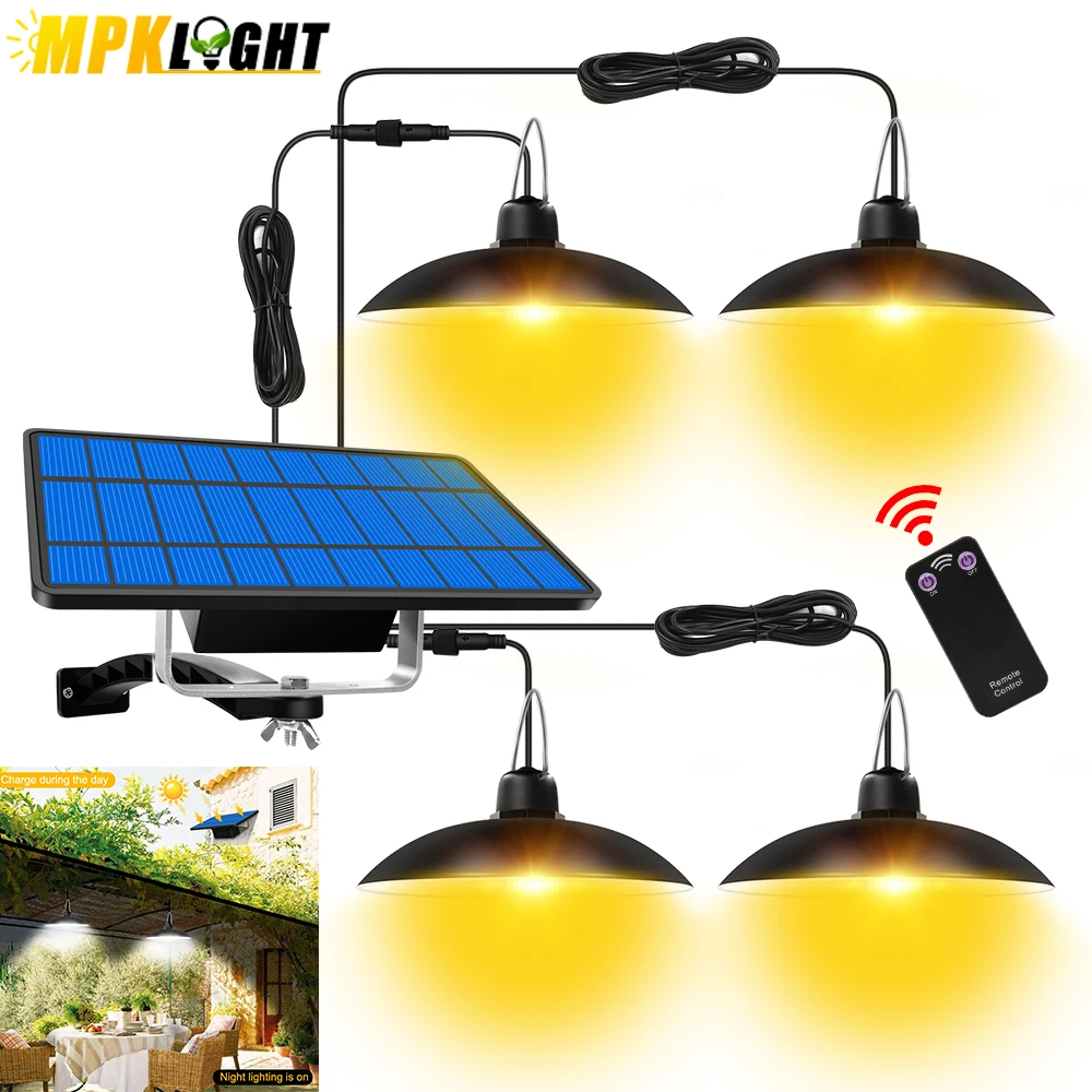 LED-Solar-Pendant-Lights-1-2-3-4-Heads-Indoor-Outdoor-Solar-Hanging ...