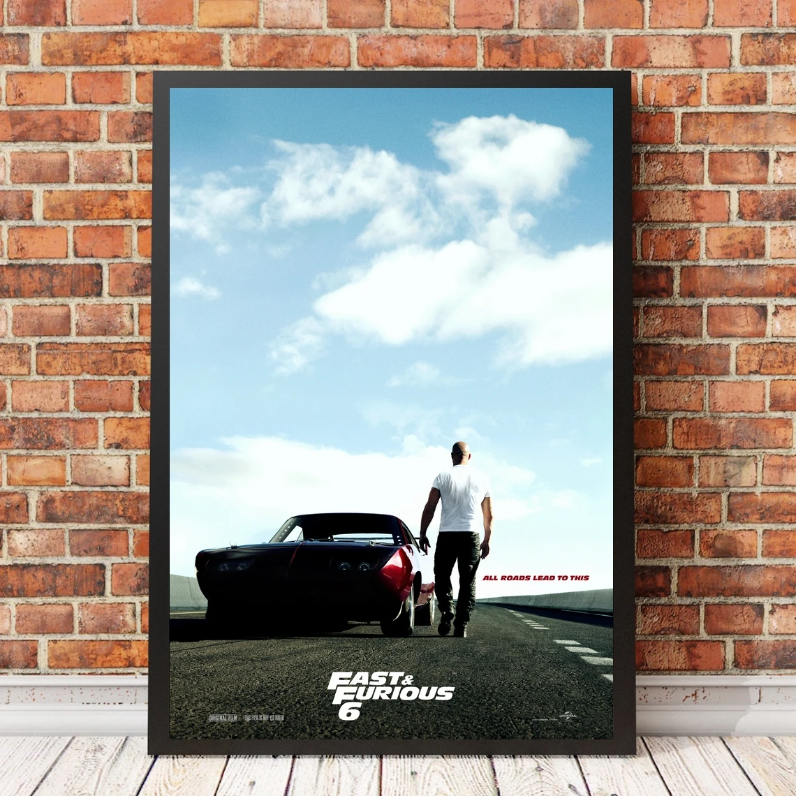 Fast And Furious 6 Poster Car