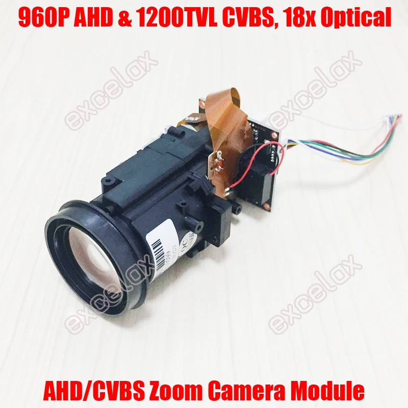960p 1.3mp Ahd 1200tvl Cvbs Analog 18x Optical 30x Cmos Cctv Zoom ...