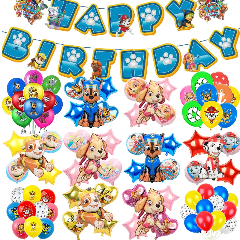 Boy/girl paw patrol hbd banner Party Supplies Paper & Party Supplies ...