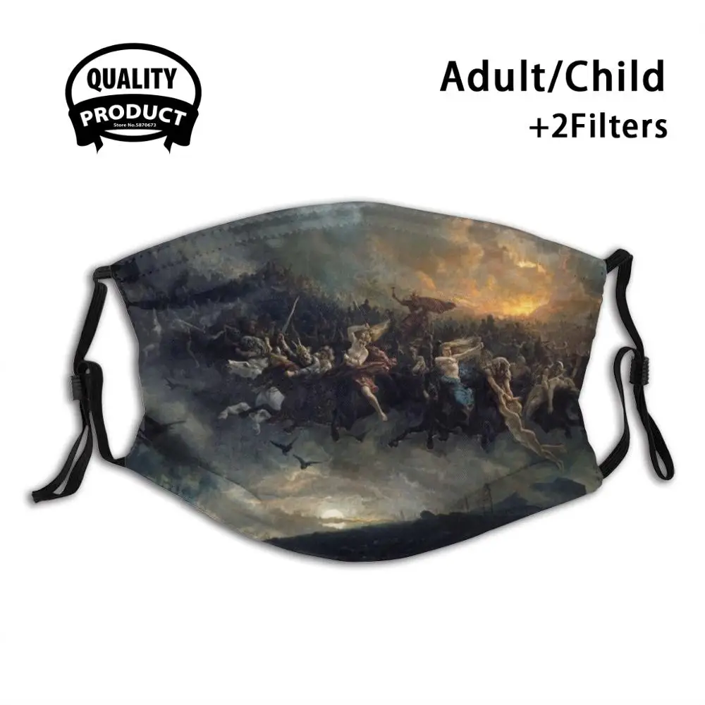 Asgardsreien-Reusable-Mouth-Mask-Filter-Cool-Kawaii-Funny-Custom-Design ...