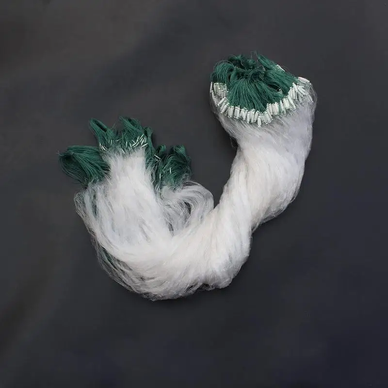 Green-White-Fishing-Net-With-Float-Fish-Trap-Monofilament-Small-Mesh ...