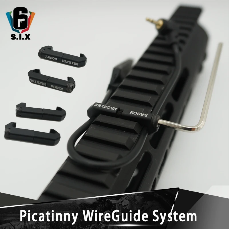 Sistema de gestión de cables Picatinny WireGuide, máquina de fuego ...