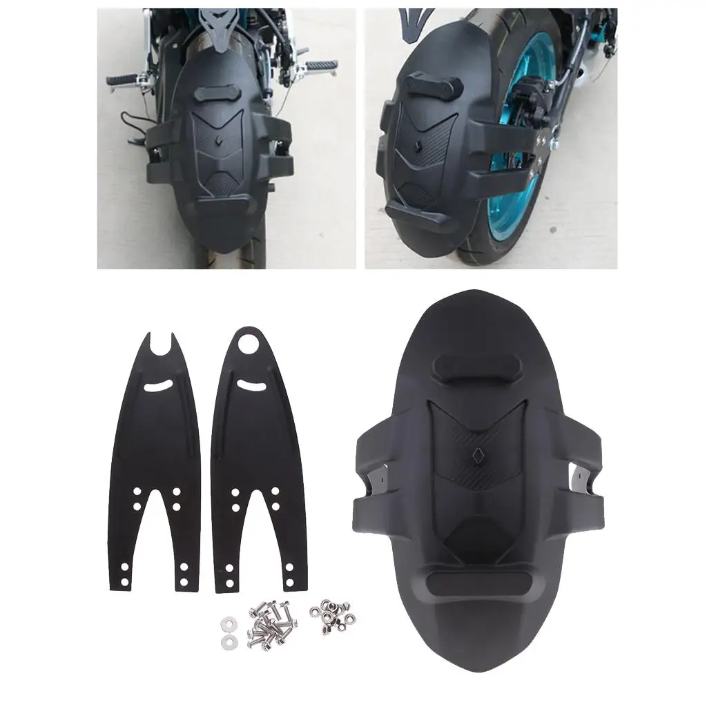 Universal Motorcycle Front Rear Plastic Wheel Cover For Rear Fender ...