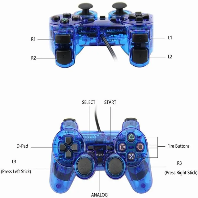 Playstation 2 Controller Diagram