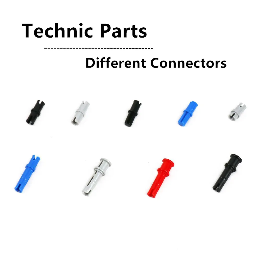 Technical Blocks Connectors Pins Peg | Lego Technic Compatible Parts ...