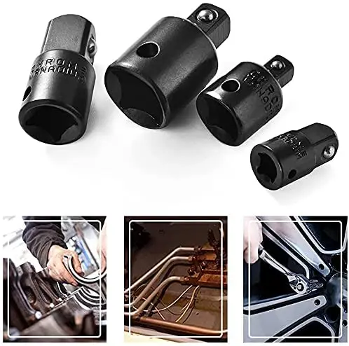 1/4 3/8 1/2 Drive Socket Adapter Converter Reducer Air Impact Craftsman ...