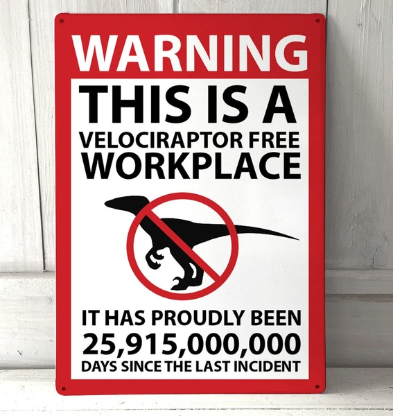 Velociraptor Sign