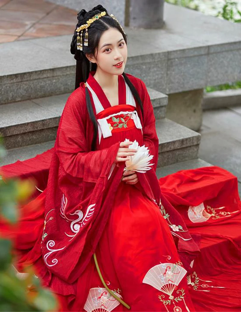 Hanfu Dress Women Ancient Chinese Costume Traditionl Chinese Clothing For Women Fairy Design ...