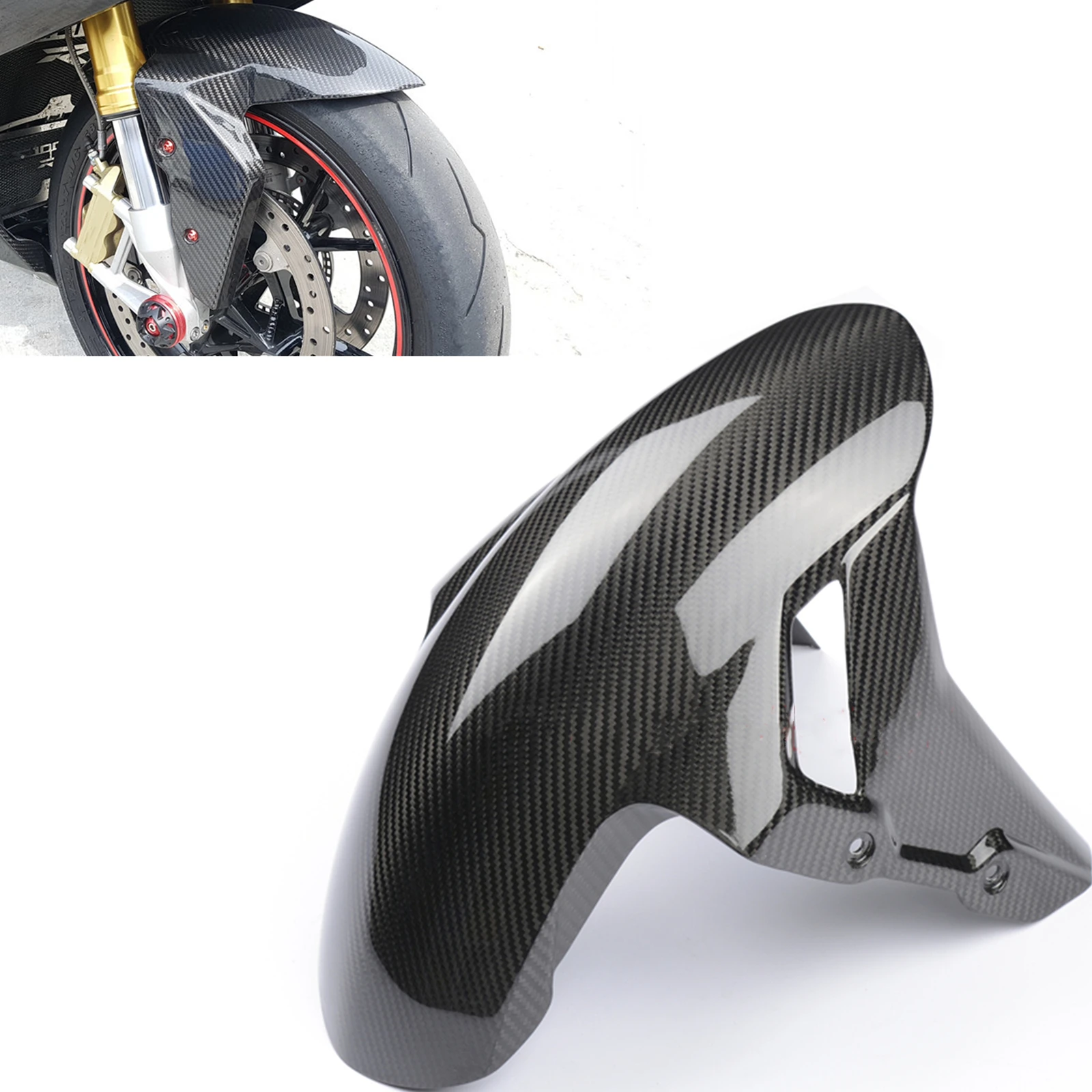 For BMW S1000RR S1000R 2009 2018 Front Wheel Fender Mudguard Cover ...
