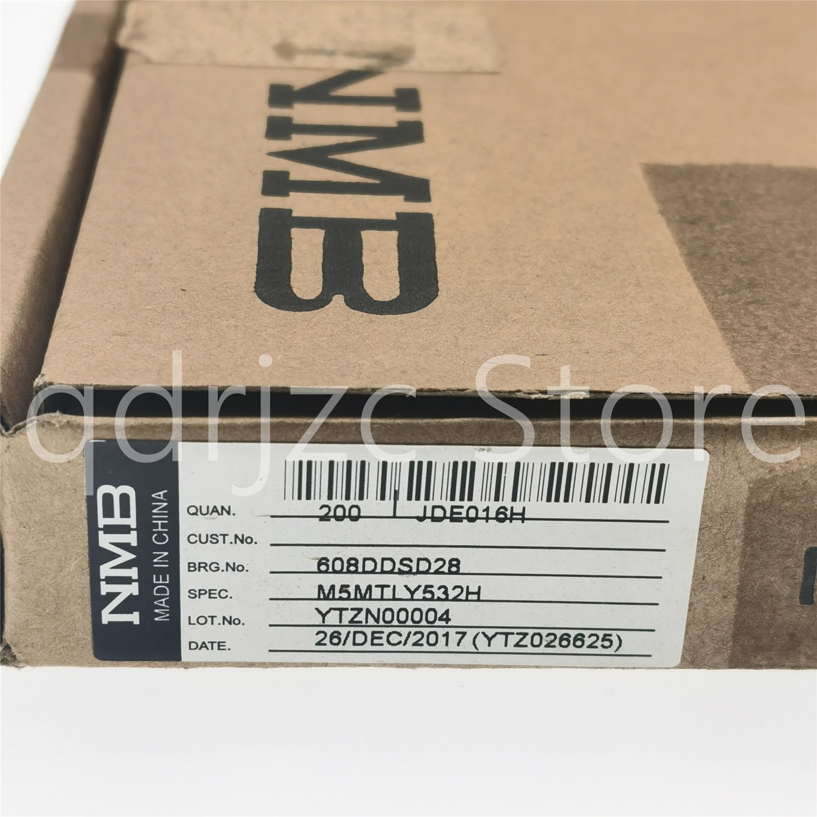 10-PCS-NMB-miniature-bearing-608DDSD28M5MTLY532H-inner-ring-thickening ...