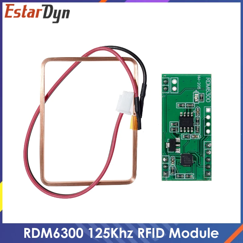 125Khz-RFID-Reader-Module-RDM6300-UART-Output-Access-Control-System-for ...