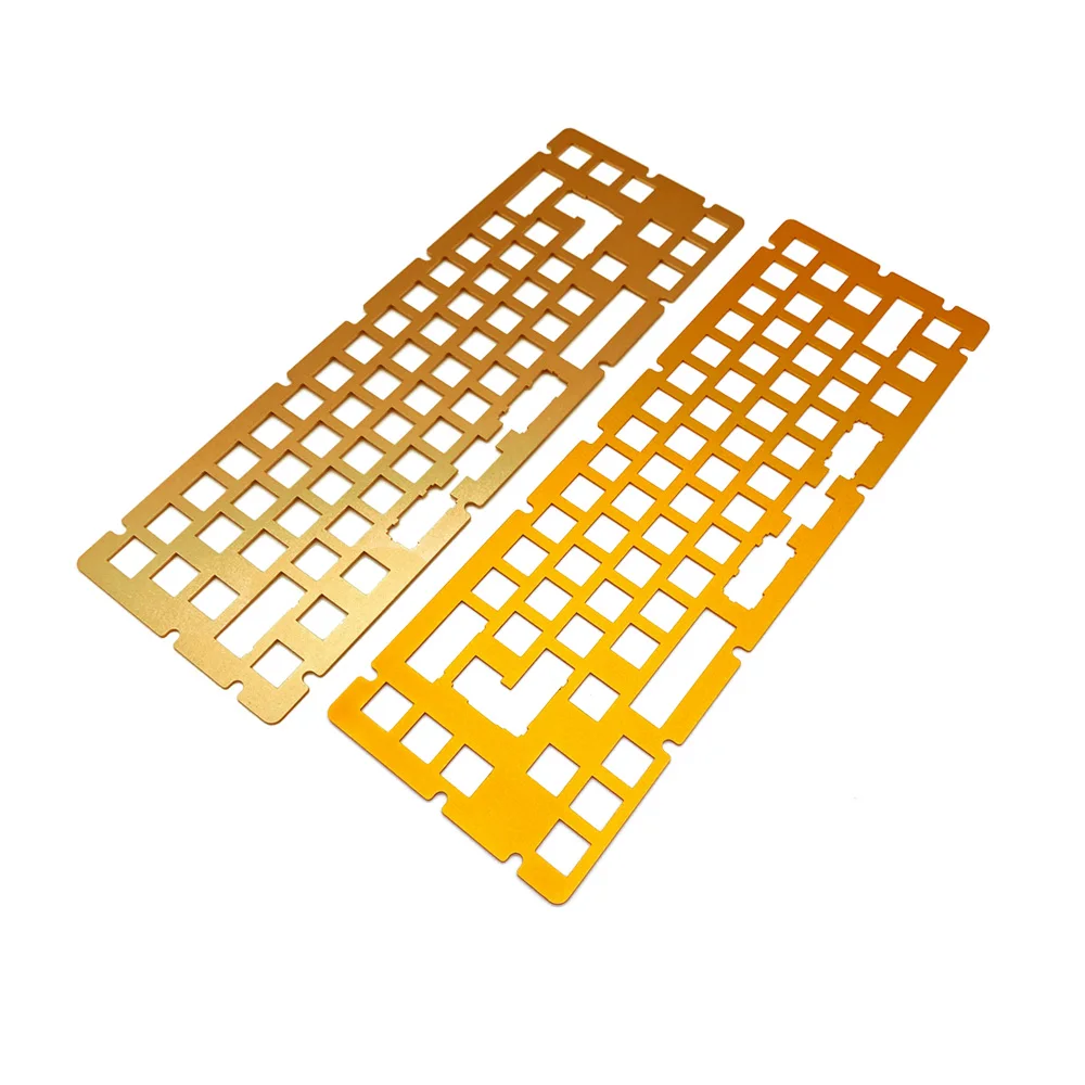 Laser Cutting Service of Anodized Aluminum Keyboard Laser Cutting Plate