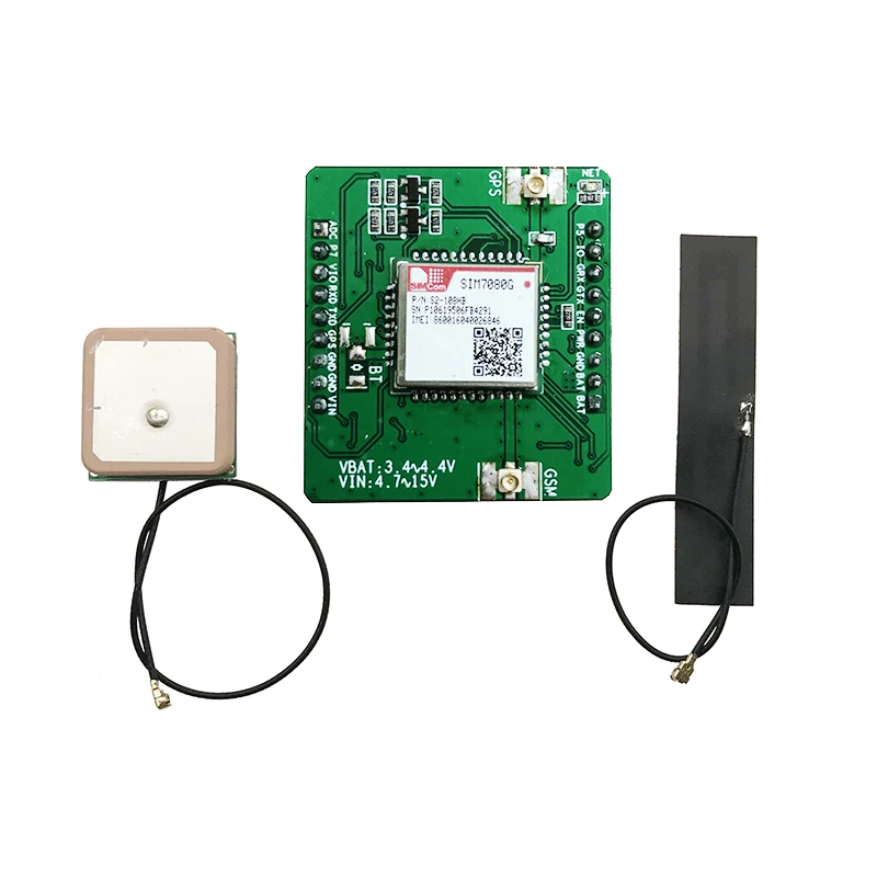 SIMCOM SIM7080G development board with GPS 4G antenna Multi-Band CAT-M ...