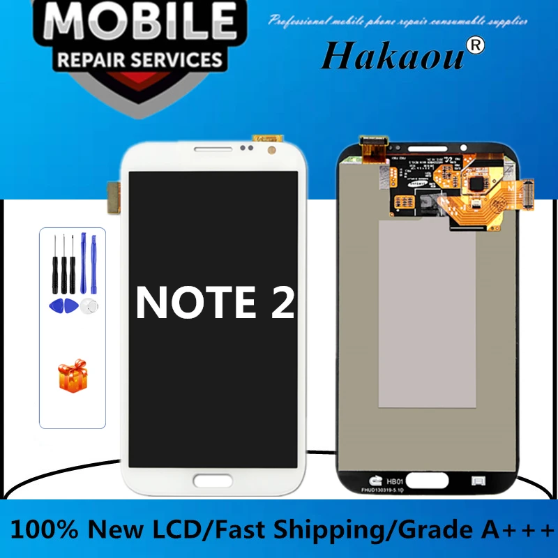 Fftrends 1PCS OEM Display For Samsung Galaxy Note 2 N7102 N7100 N7105 ...