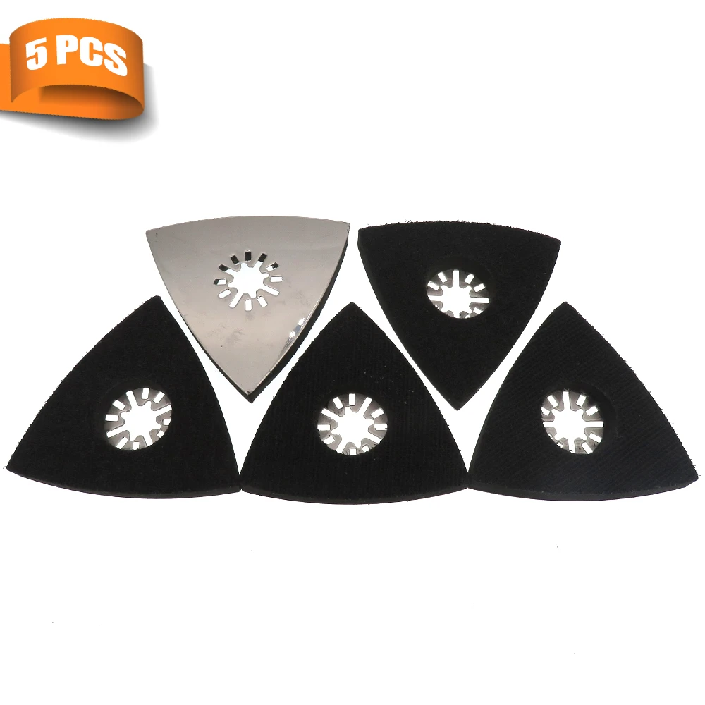 Triangular Sanding Pads for Oscillating Multi tool Hook & Loop ...