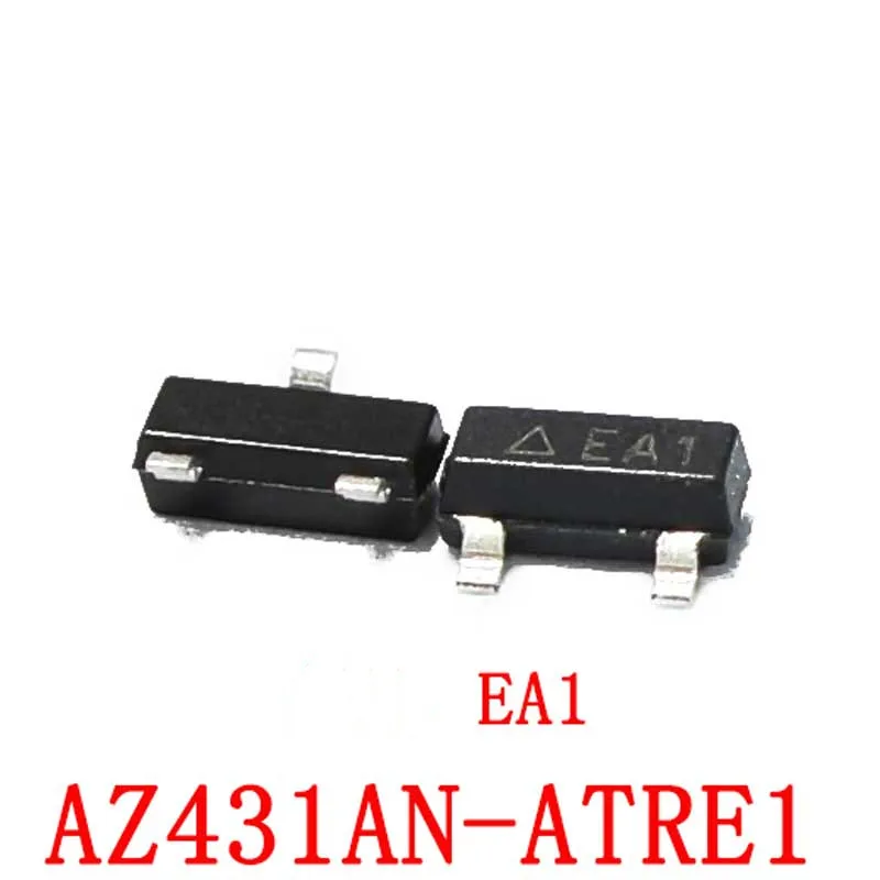 Triodo SMD SOT23 AZ431 Pantalla de seda de AZ431AN ATRE1, regulador de ...