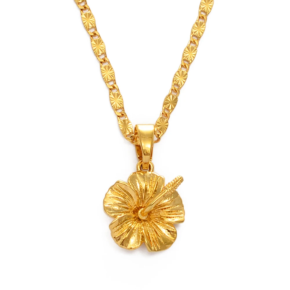 Anniyo-Hawaiian-Flower-Pendant-Necklace-Marshallese-Kiribati-Guam ...