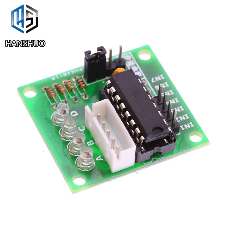 Tarjeta de control de paso ULN2003 para Motor, Módulo de prueba para ...